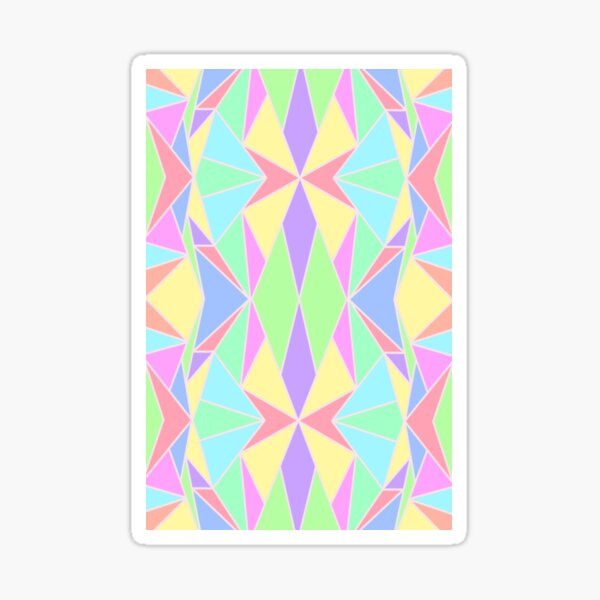 "geometry" Sticker for Sale by FraeuleinHummel | Redbubble
