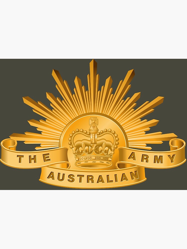 "Australian Army" Poster by wordwidesymbols | Redbubble