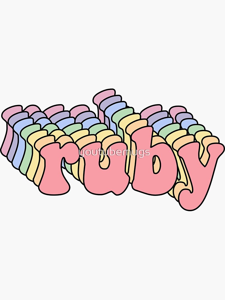 Ruby Name Wallpaper