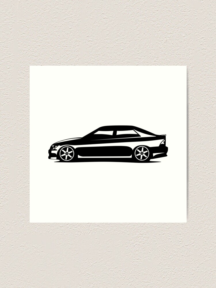 "Stanced Altezza Side Artwork " Art Print for Sale by magicalmind ...
