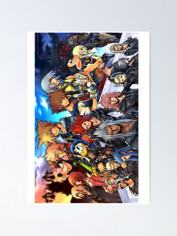 "KH2" Poster for Sale by lilacbunny | Redbubble