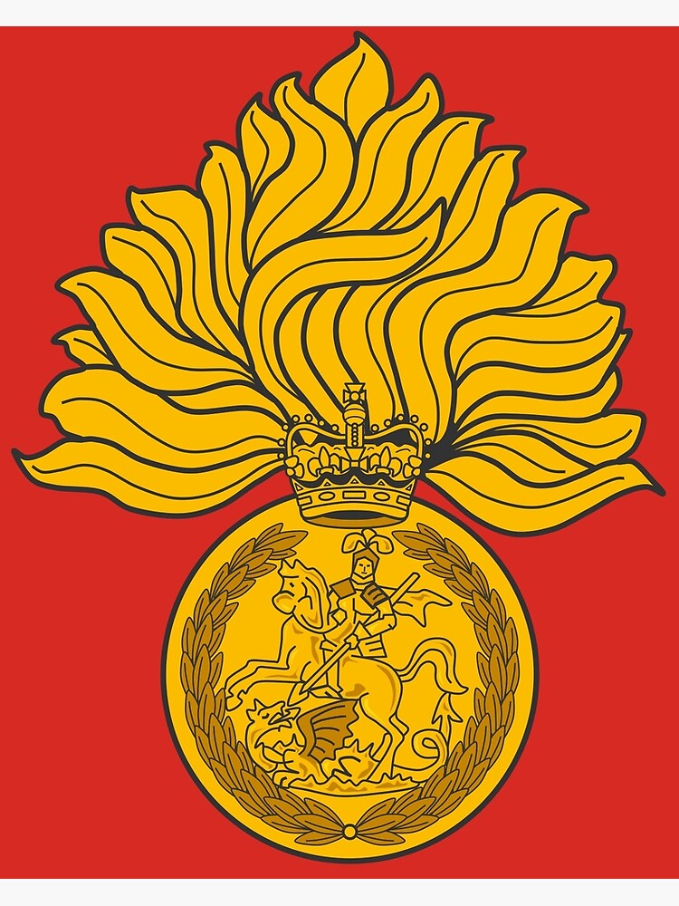 "Royal Regiment of Fusiliers - British Army" Poster by wordwidesymbols ...