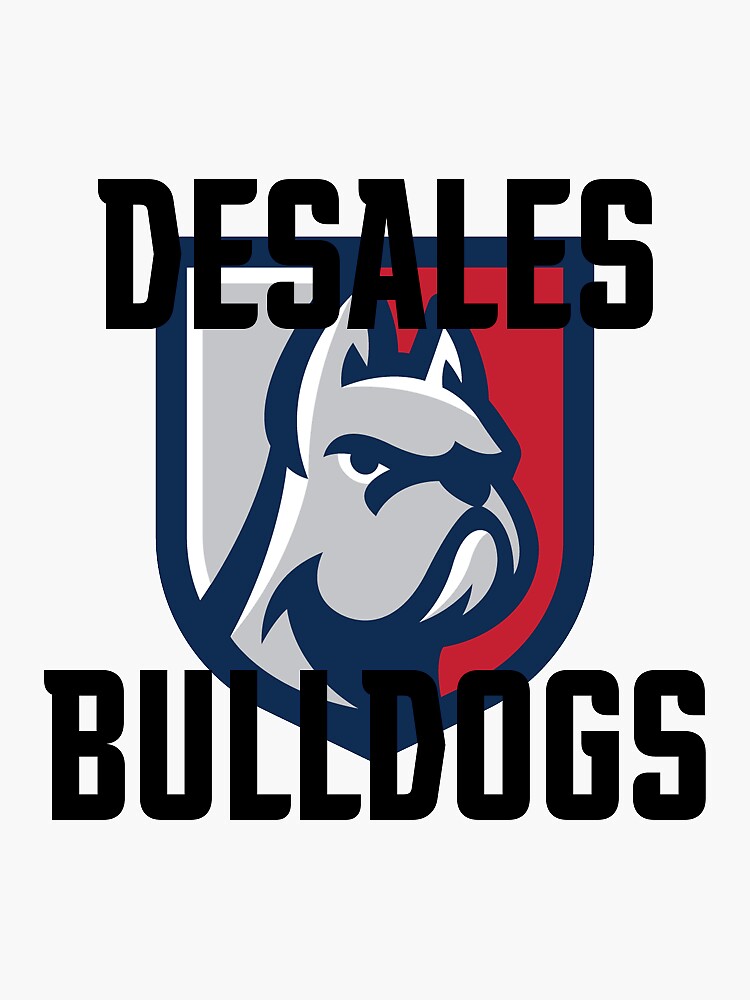 "DeSales Bulldogs" Sticker for Sale by FancyPingo | Redbubble