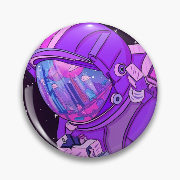 Astronaut Pins and Buttons | Redbubble