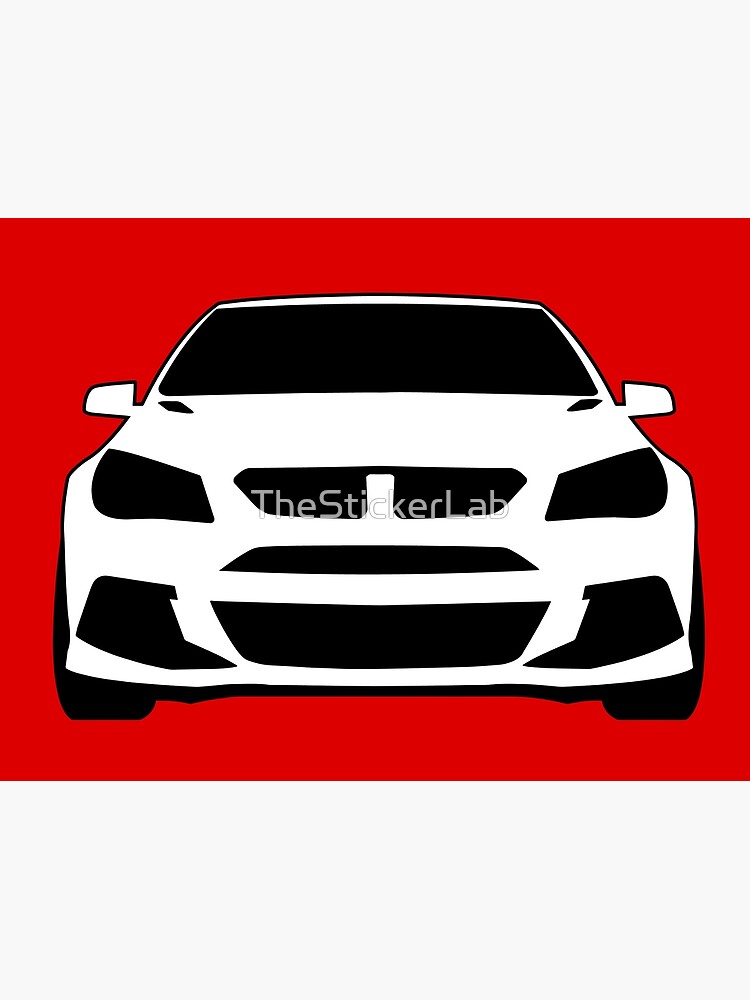 " HSV VF GTS Clubsport Front View Design | Tee Shirt / Sticker for ...