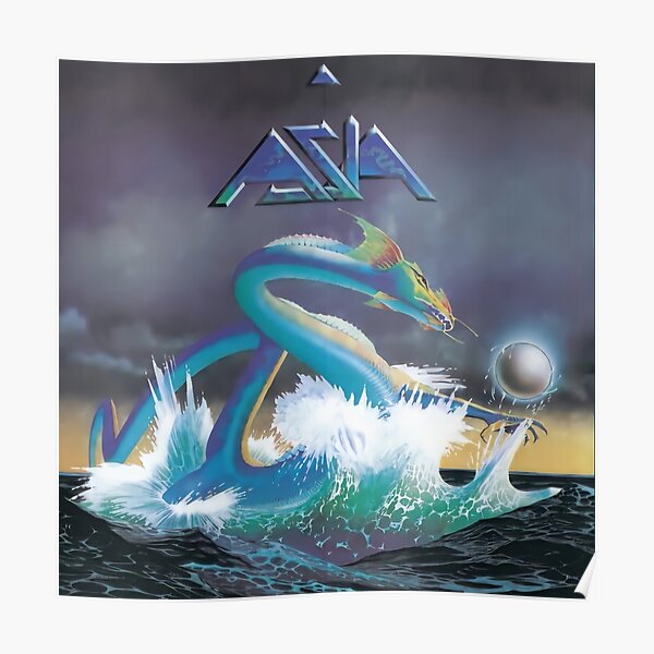 "Asia (1982)" Poster for Sale by ThePr00gl0rd | Redbubble