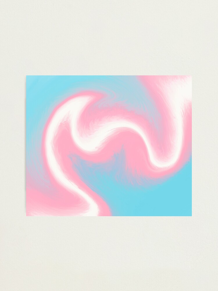 "Subtle trans marble pride flag" Photographic Print by Peta-m | Redbubble