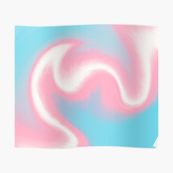 "Subtle trans marble pride flag" Poster by Peta-m | Redbubble