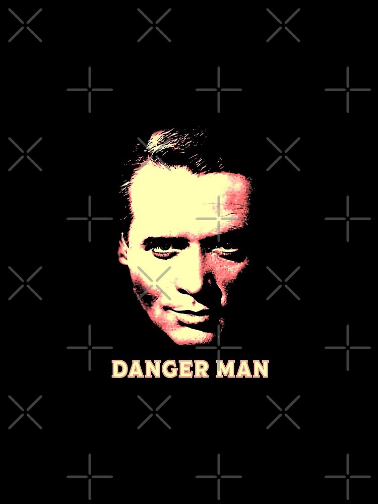 "Danger Man" Drawstring Bag for Sale by Salocin | Redbubble