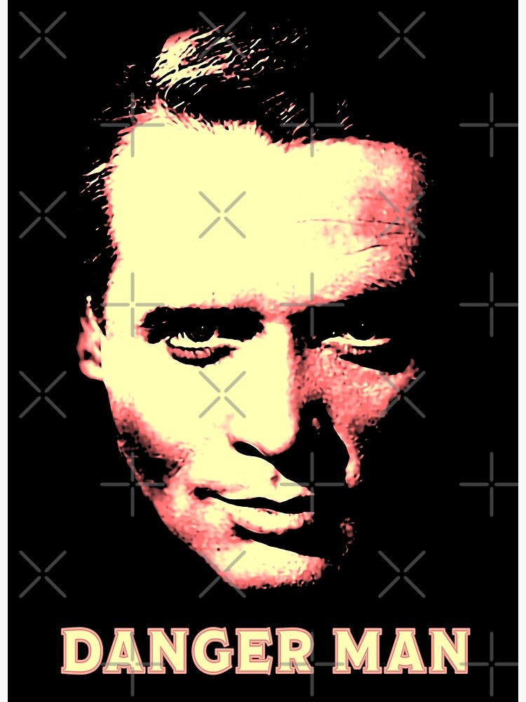 "Danger Man" Canvas Print by Salocin | Redbubble