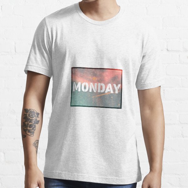 "Monday" T-shirt for Sale by jeremysstickers | Redbubble | week t ...