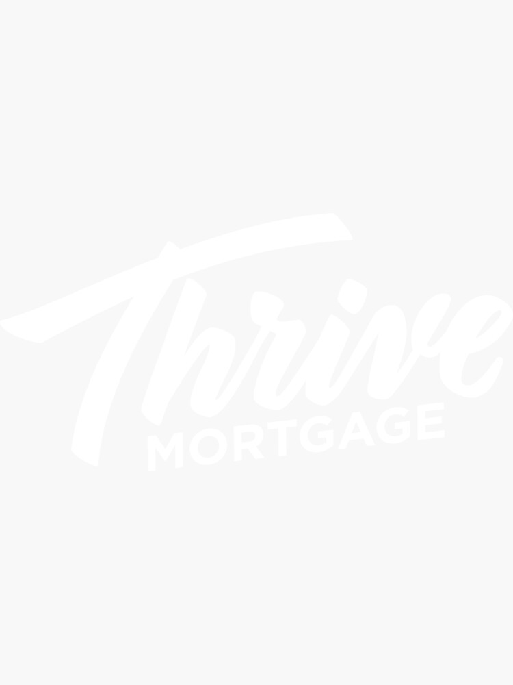 "White Thrive logo" Sticker for Sale by Marketing4819 | Redbubble