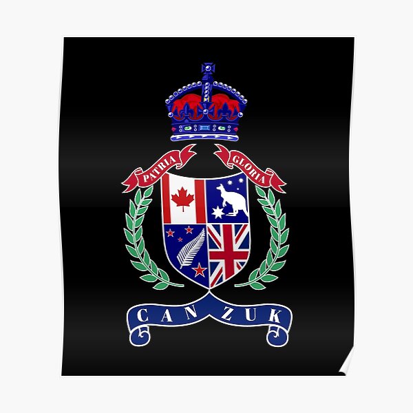 Póster « o honor. Diseñado profesionalmente. Incluye símbolos de los ...