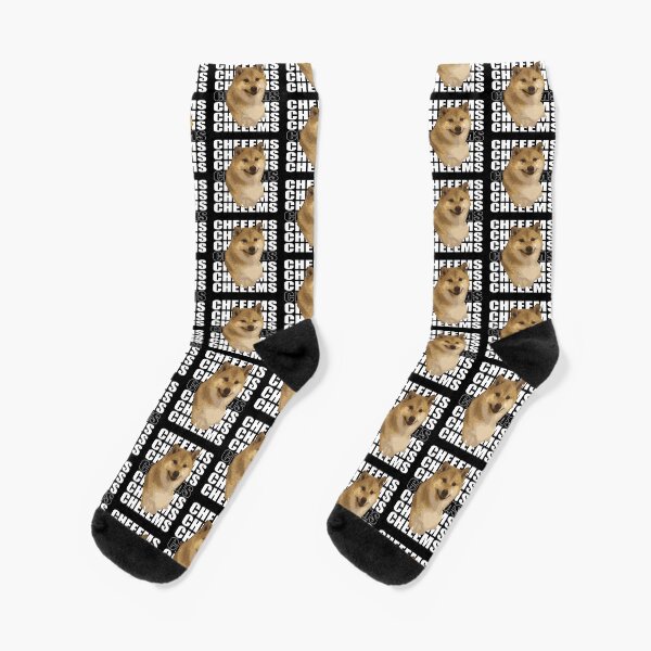 "cheems cheems cheems dog" Socks for Sale by violetcho | Redbubble