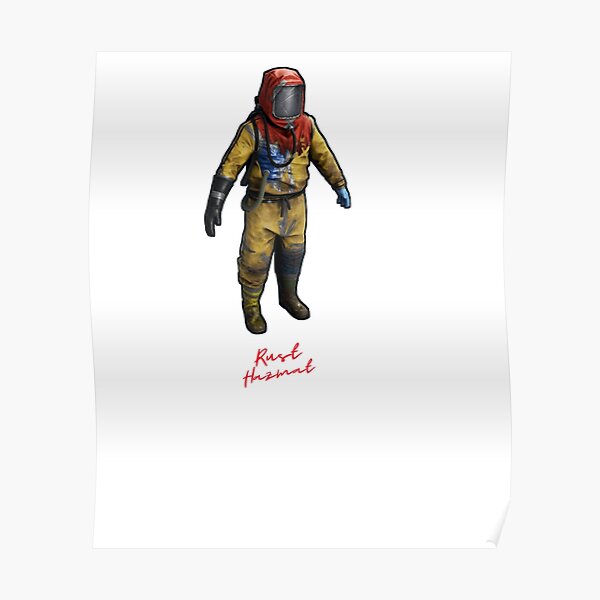 "Rust Hazmat T-Shirt Spreadshirt" Poster for Sale by OneTwo12-Store ...