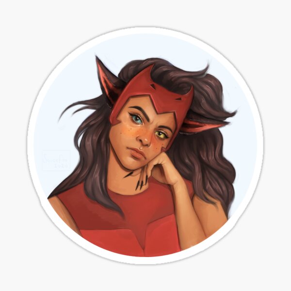"Catra" Sticker for Sale by Squeefox | Redbubble