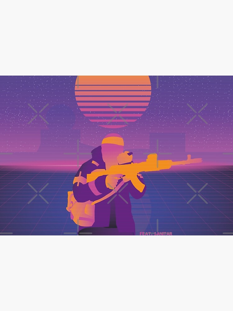 "Sanitar- Escape From Tarkov - SynthWave" Mask for Sale by Soronelite ...