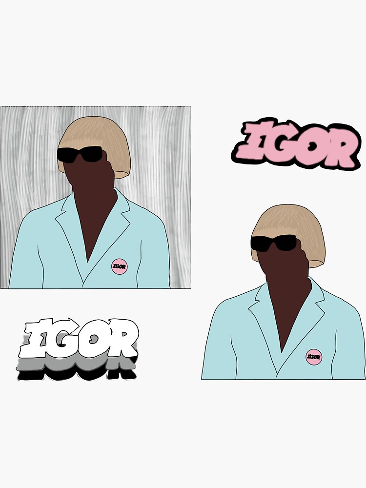 "IGOR STICKER PACK" Sticker by hollylujiah | Redbubble