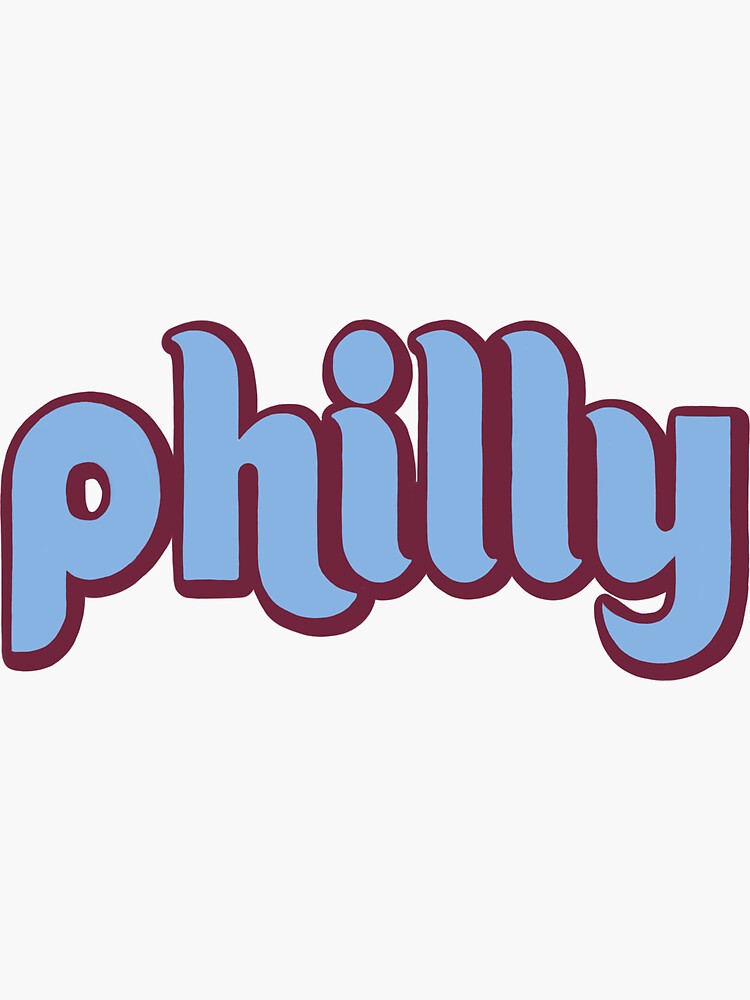 "Philly retro" Sticker for Sale by kaylasweeney | Redbubble