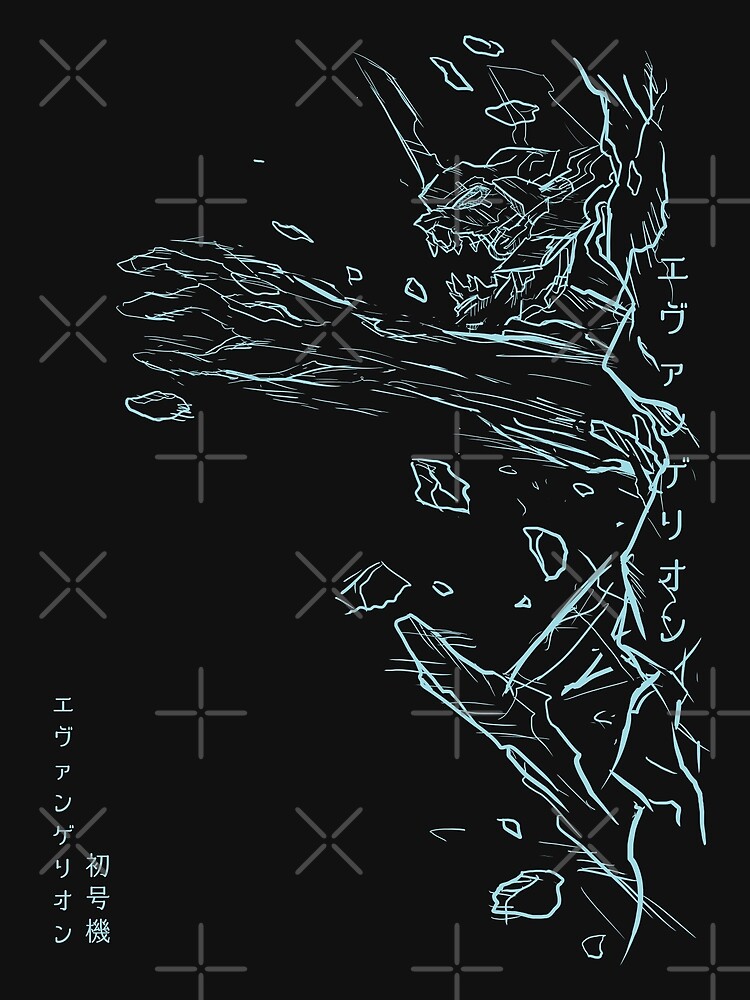 "EVA unit-01 Breakout|Neon Genesis Evangelion" Poster for Sale by ...