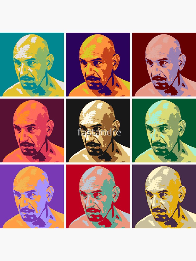 "Don Logan Sexy Beast Iconic Scene Pop Art" Sticker for Sale by ...