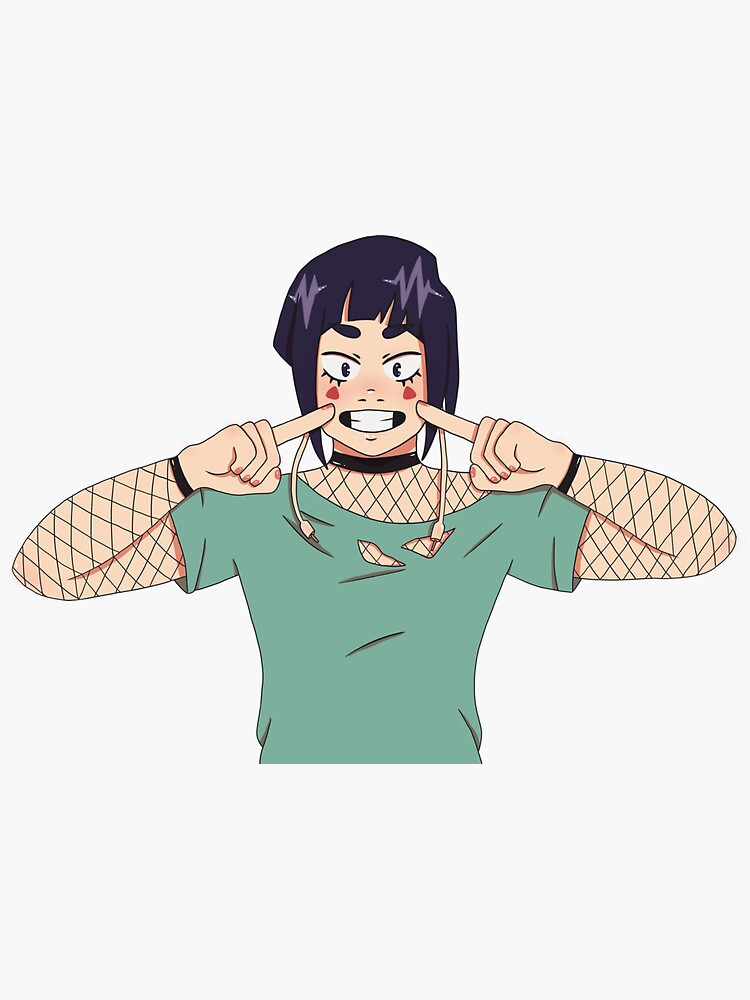 "Jirou smile!!" Sticker for Sale by Strawbellie | Redbubble