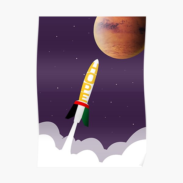 "Hope probe emirates Mars Mission UAE" Poster for Sale by Mo5tar ...