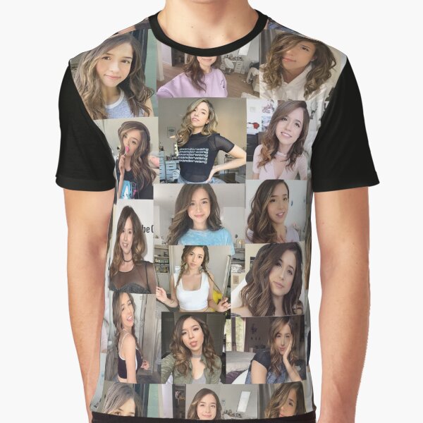 "Pokimane Collage Artwork" T-shirt for Sale by oliverkunovski ...