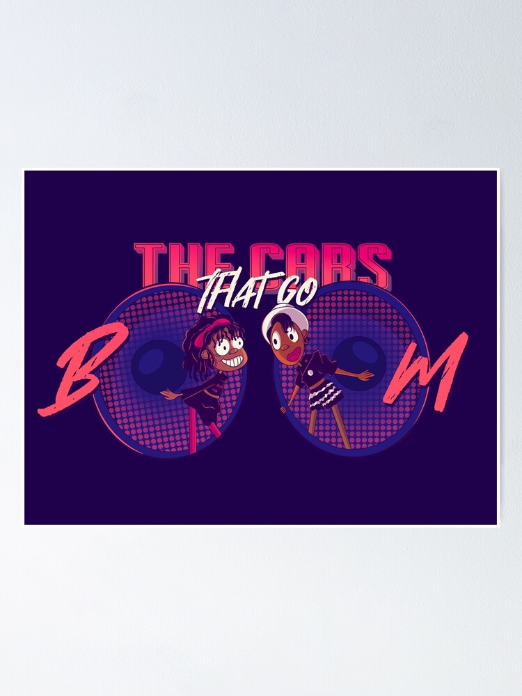 "The Cars that go Boom" Poster by munchkinboutiq | Redbubble