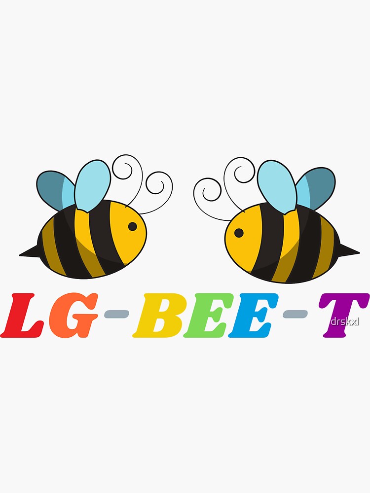 "LG-BEE-T" Sticker by drskxl | Redbubble