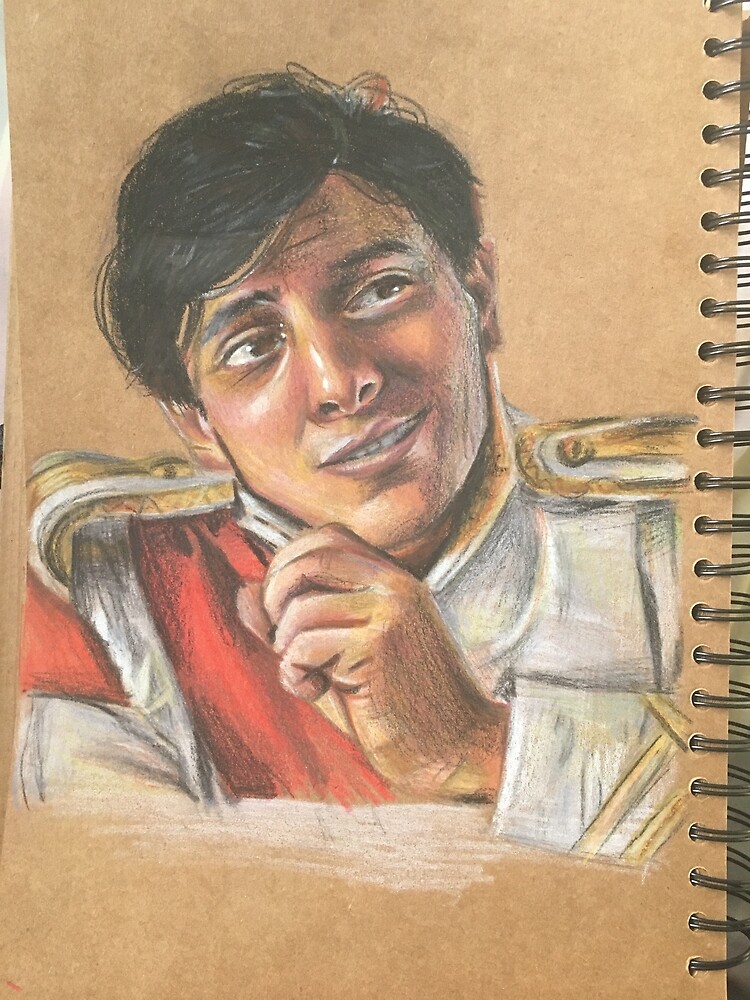 "Roman sanders realistic pencil drawing" Art Print by Lizadraws | Redbubble