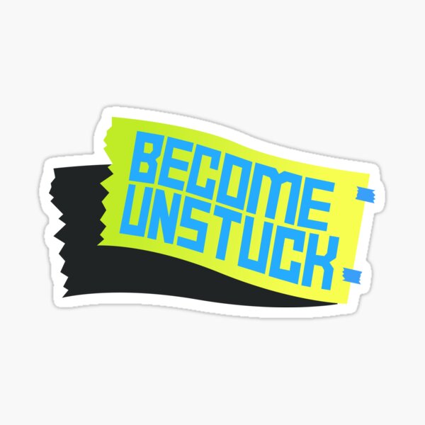 "Daniel Ricciardo - Become Unstuck" Sticker for Sale by Pikuseru ...