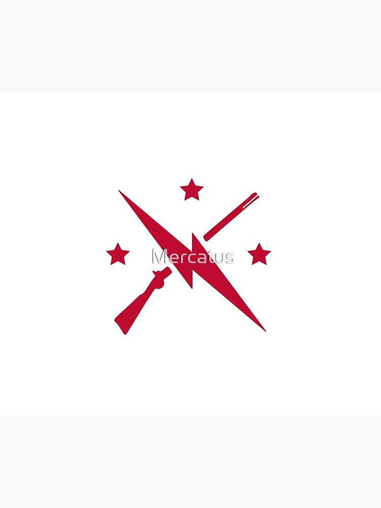 "Minutemen Logo (Red)" Poster for Sale by Mercatus | Redbubble