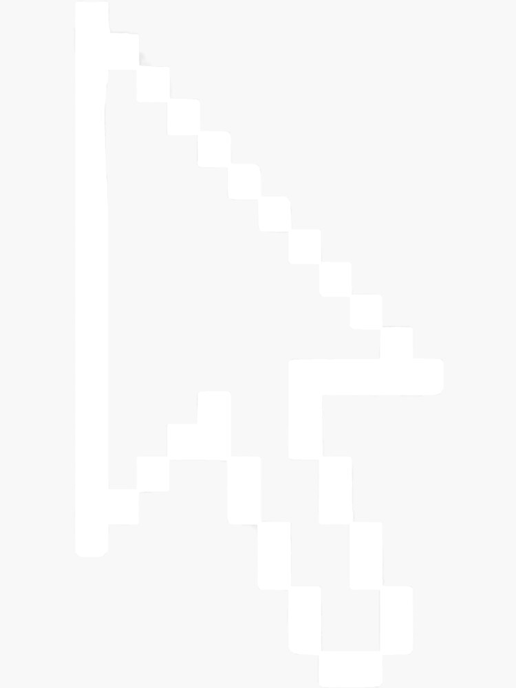 "Classic Computer Pointer" Sticker for Sale by dgtl-minimalist | Redbubble