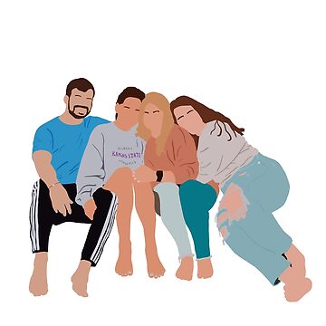 "Kelsey and friends transparent " Art Board Print for Sale by ...