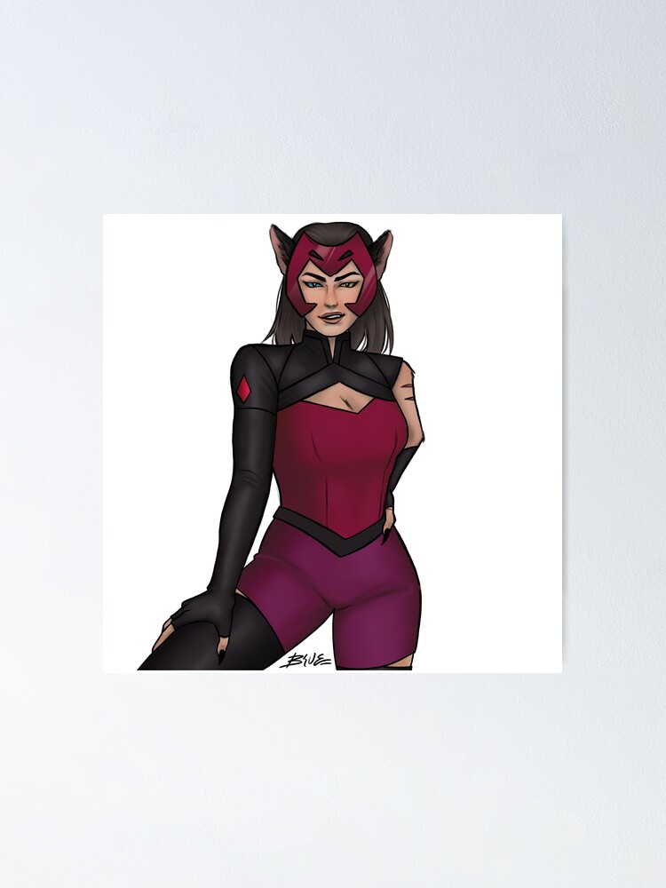 "realistic catra" Poster for Sale by bubblebblue | Redbubble