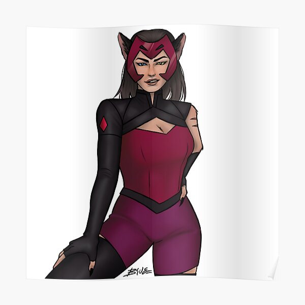 "realistic catra" Poster for Sale by bubblebblue | Redbubble