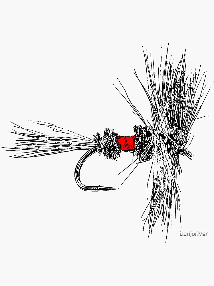 "royal wulff" Sticker by banjoriver | Redbubble