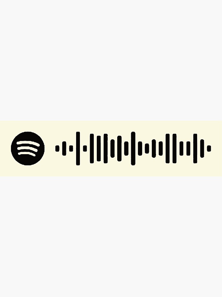 "Heather Spotify Code" Sticker by drewmccormick | Redbubble