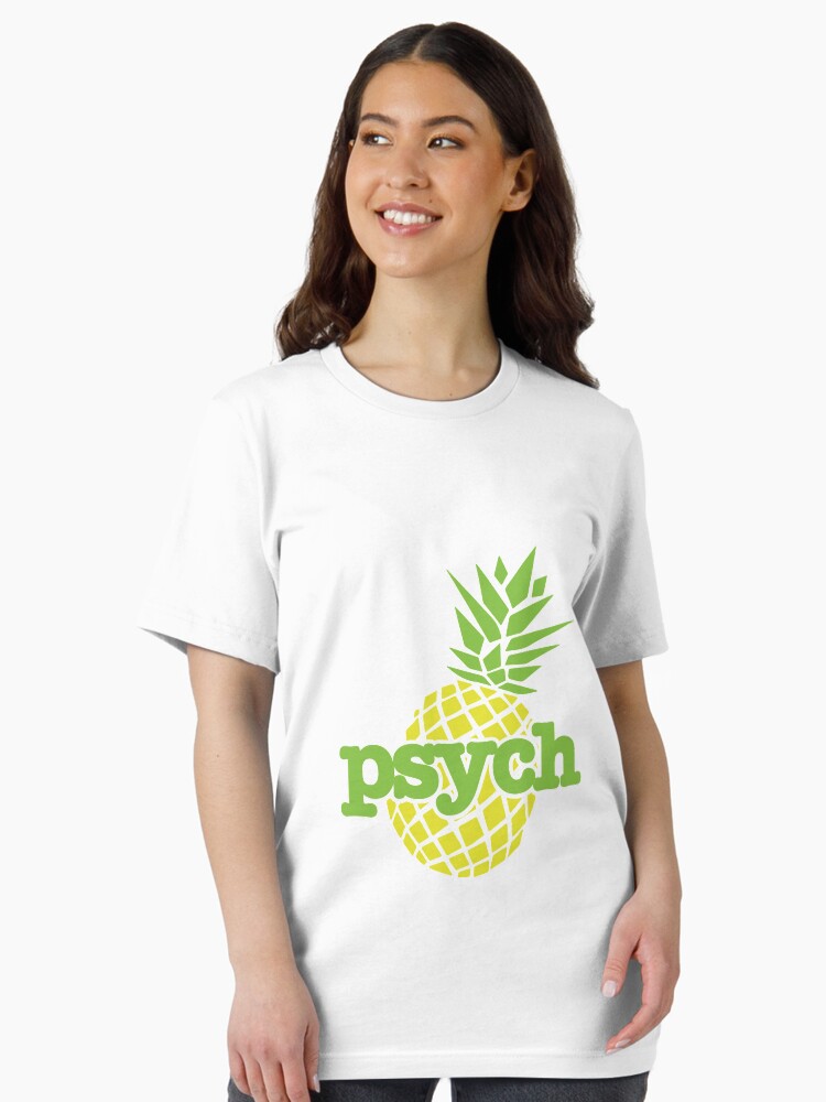 "Psych Pineapple" Essential T-Shirt for Sale by JJFGraphics | Redbubble