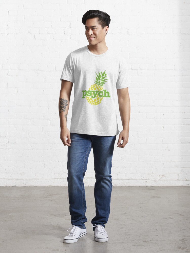 "Psych Pineapple" T-shirt for Sale by JJFGraphics | Redbubble | psych t ...