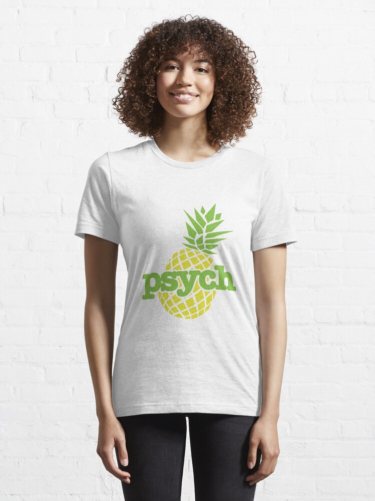"Psych Pineapple" T-shirt for Sale by JJFGraphics | Redbubble | psych t ...