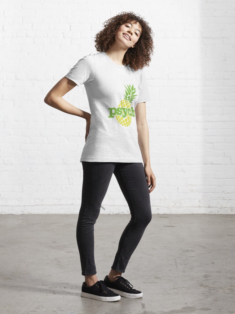 "Psych Pineapple" T-shirt for Sale by JJFGraphics | Redbubble | psych t ...