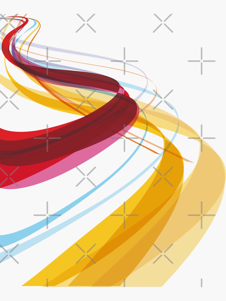 "CURVE" Sticker for Sale by farfalla68 | Redbubble