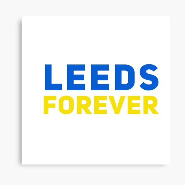 Leeds United Canvas Prints | Redbubble