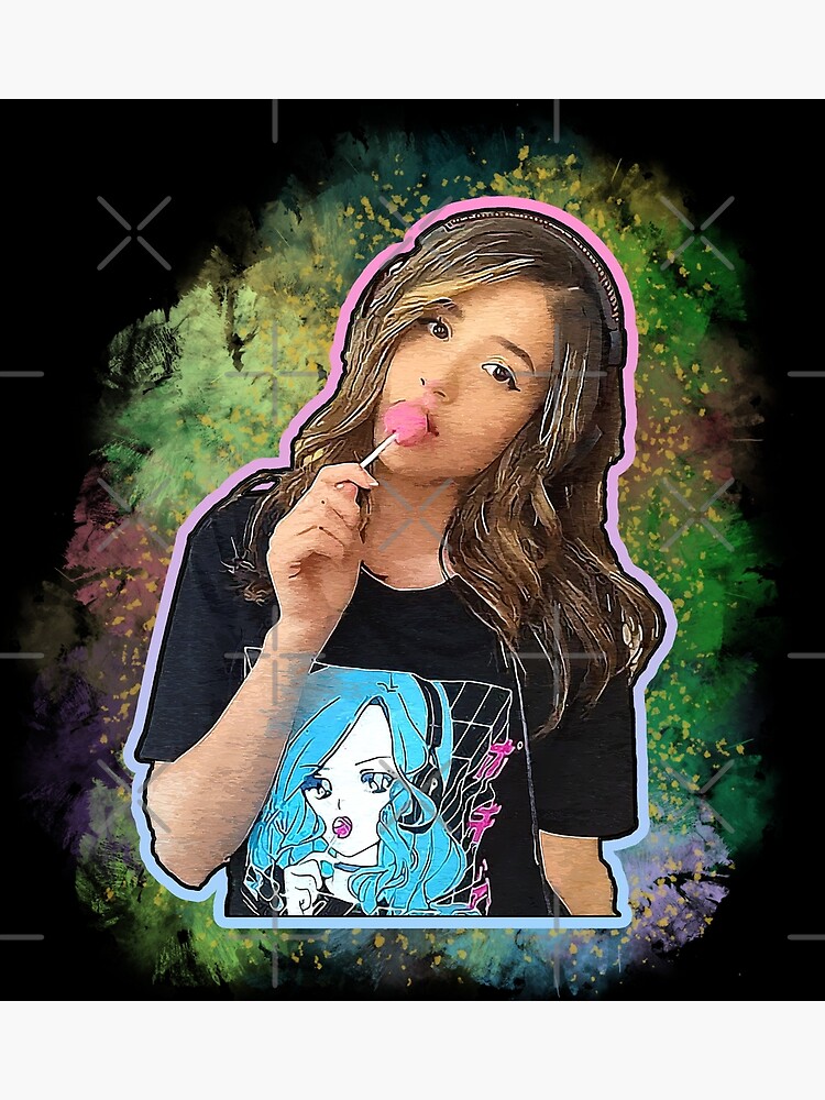 "Pokimane Artwork" Poster by oliverkunovski | Redbubble