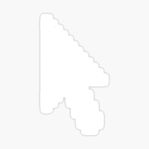 "Classic Pointer Mesh" Sticker by dgtl-minimalist | Redbubble