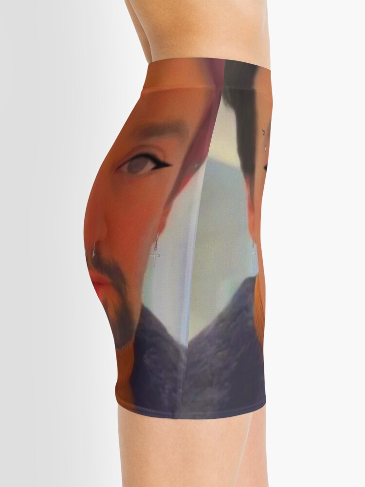 Alt Lin Lip Bite Mini Skirt For Sale By Faerieyoo Redbubble