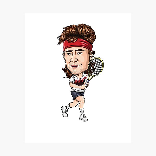 Andre Agassi Photographic Prints | Redbubble