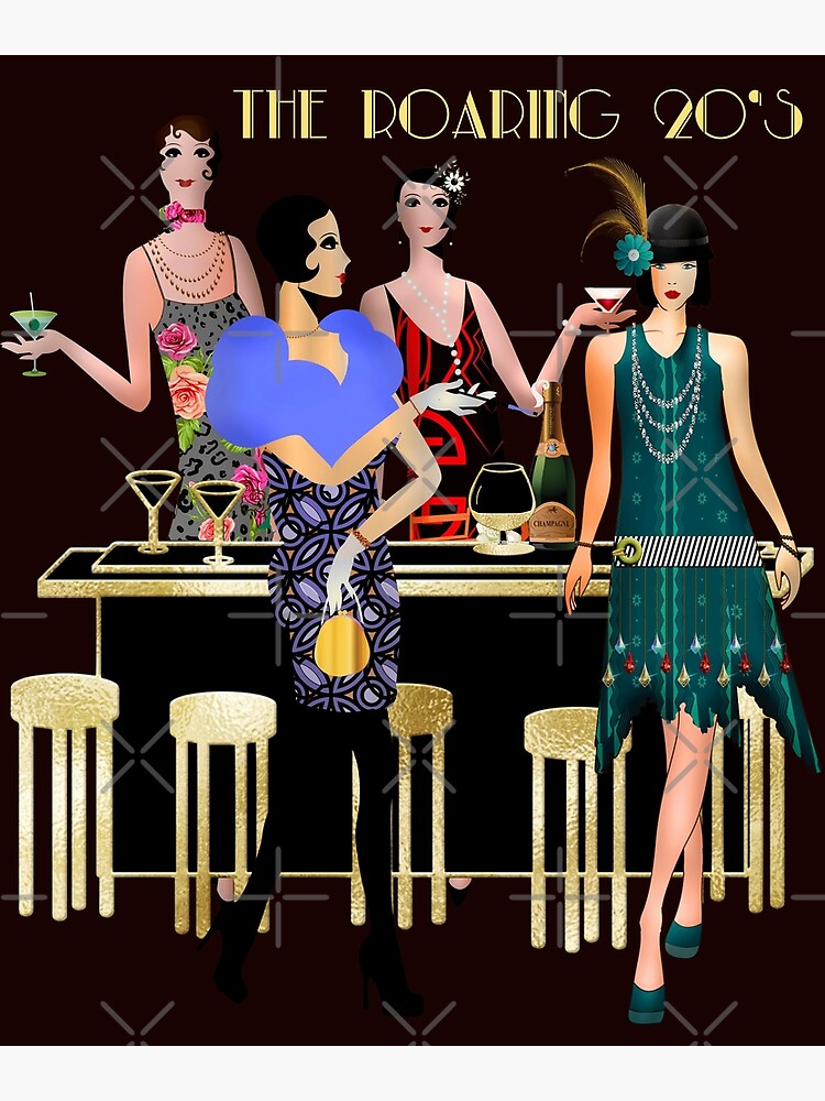 "The Roaring Twenties" Poster for Sale by joseech | Redbubble